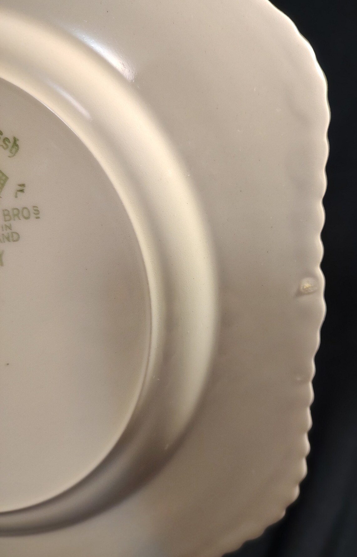 Johnson Bros. Old English Square Salad Plate Pair - Etsy