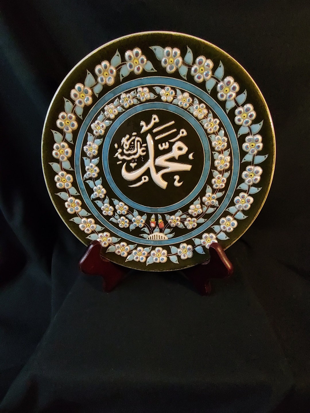 Kutahya Turkey Altin Cini Decorative Plate - Etsy