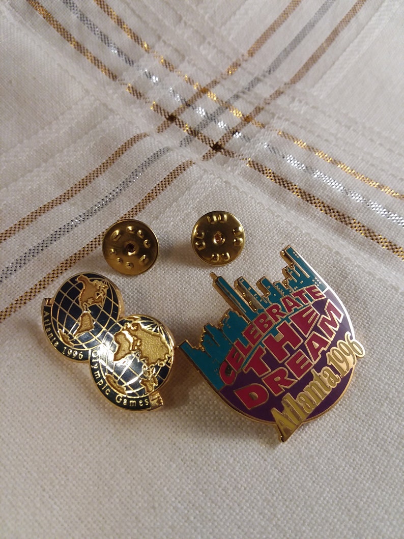 Atlanta 1996 Olympics Pins Set of 2 - Etsy