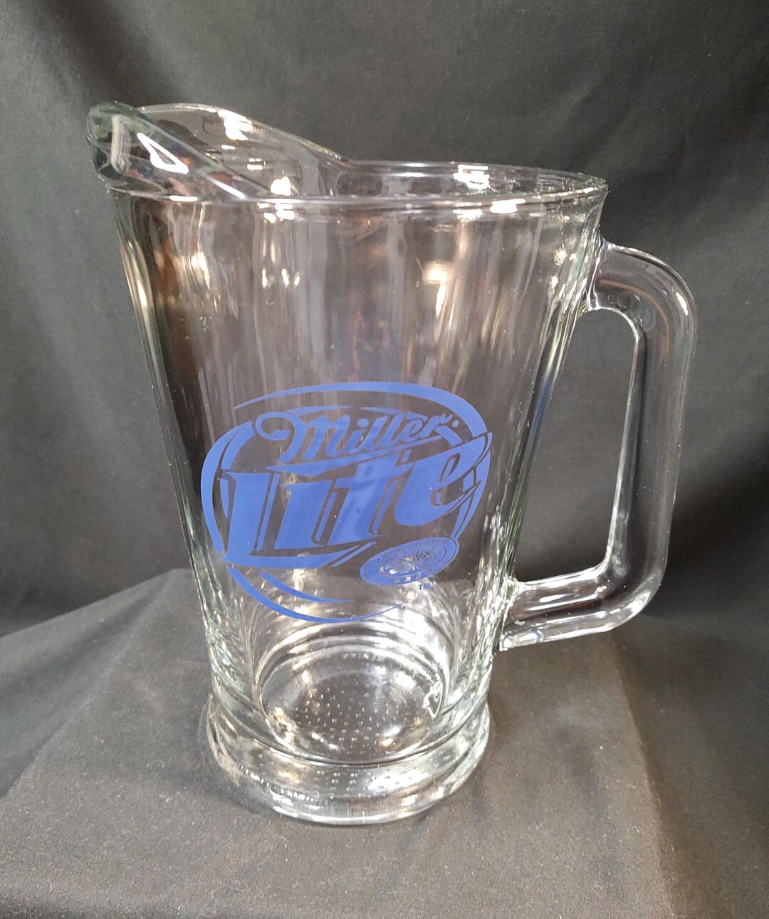 Miller Lite Draft Glass Pitcher - Etsy