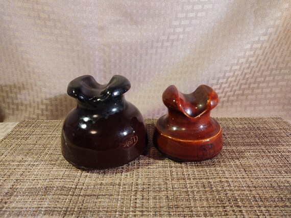 Collectible Glass 1 Vintage SBT Telegraph Ceramic Porcelain Insulator ...