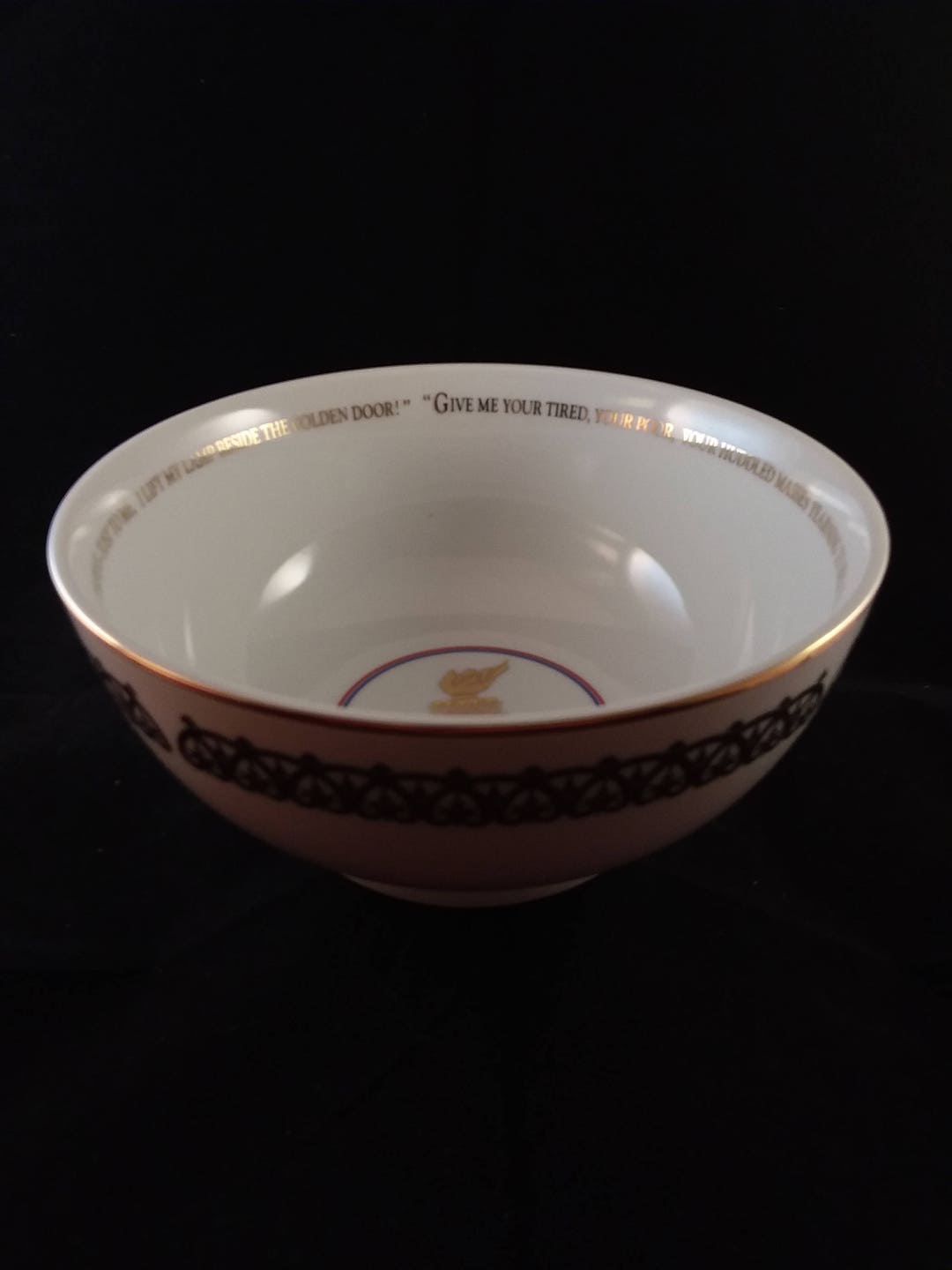Avon Statue of Liberty Centennial Celebration Bowl - Etsy