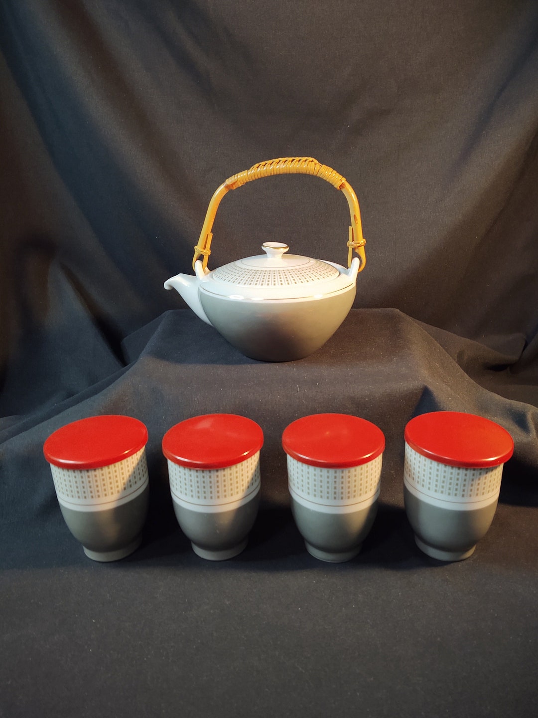 Seyei Fine China Japanese Teapot Set - Etsy