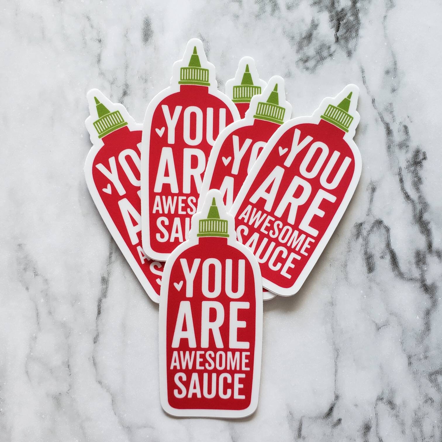 You Are Awesome Sauce Sticker/Decal | Etsy