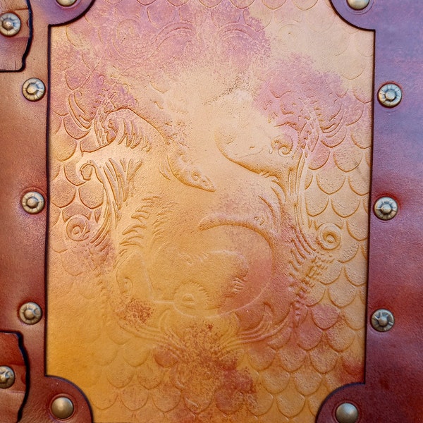 Leather Tome - Etsy
