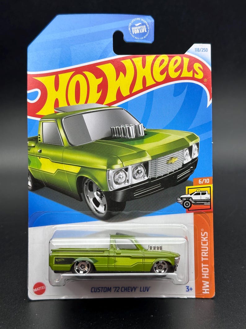 1972 Custom Chevy Luv Pickup Truck Diorama Car Model Display Gift ...