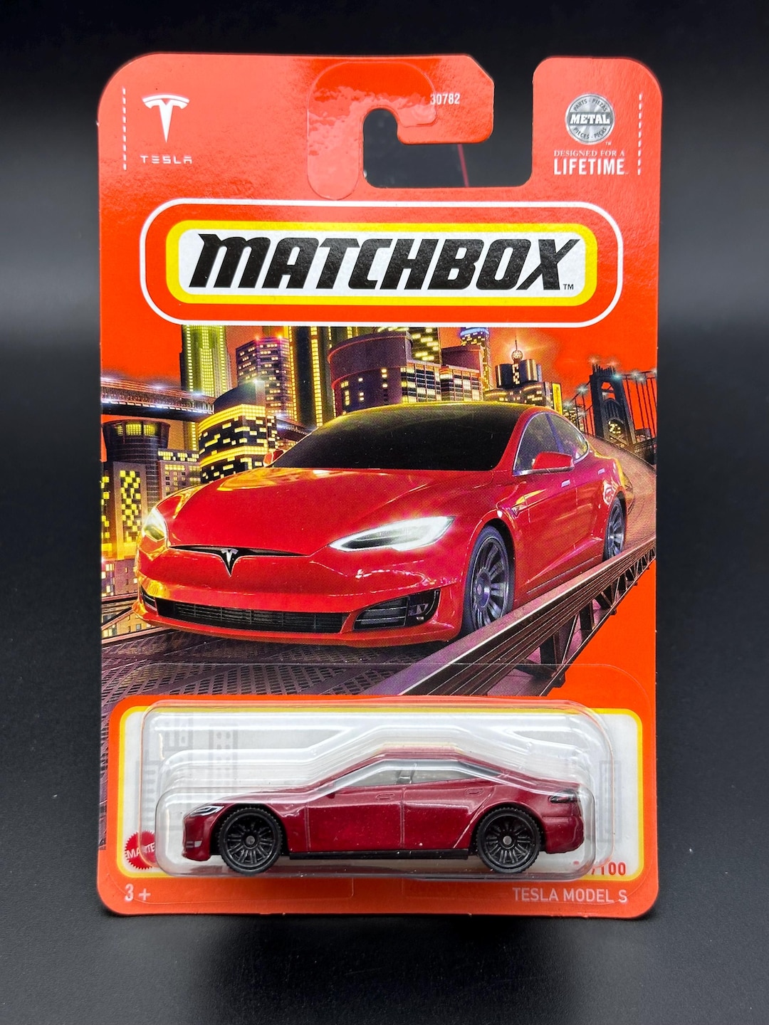 1:64 Tesla Model S EV Electric Car Diorama Toy Collectible Miniature ...