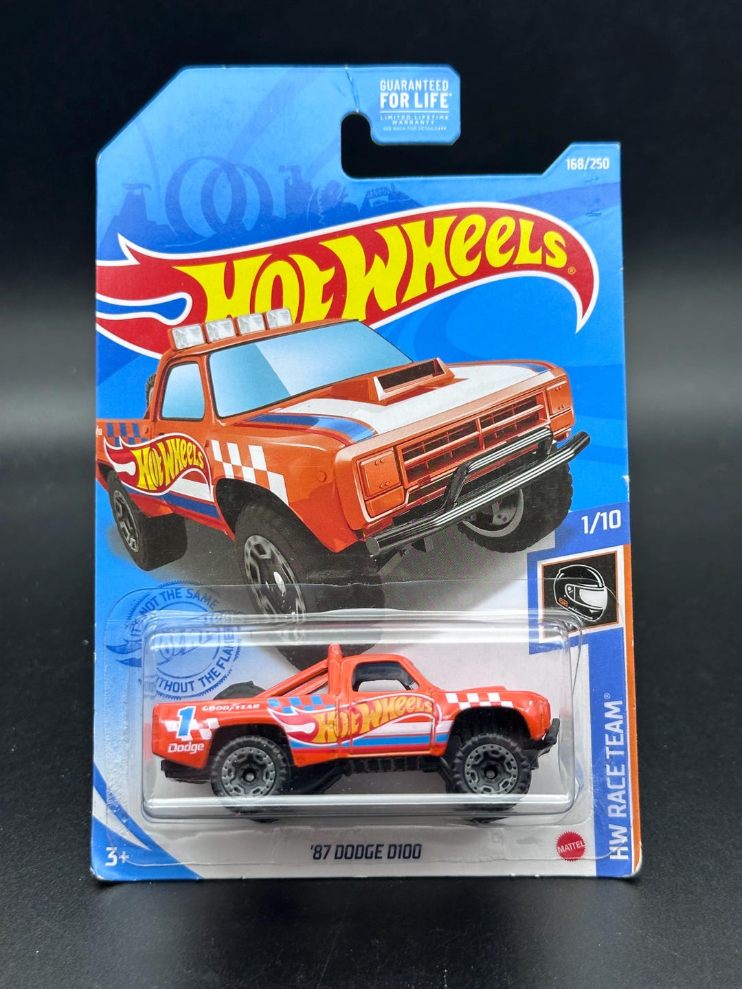 1:64 1987 Dodge D100 Baja Pickup Truck Diorama Toy Collectible ...