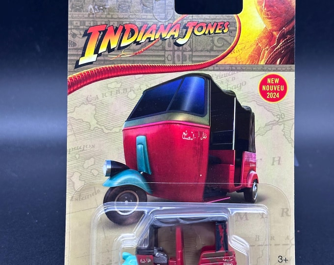 1:64 Tuk Tuk Tuktuk Motorcycle India Transportation Diorama Toy ...