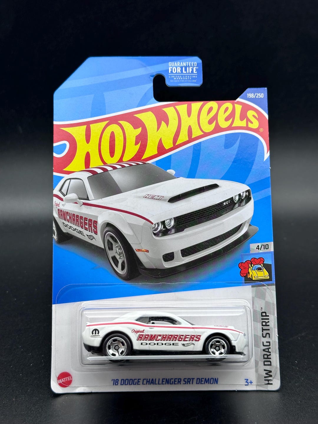 18 Dodge Challenger Demon SRT Muscle Diorama Toy Collectible Miniature ...