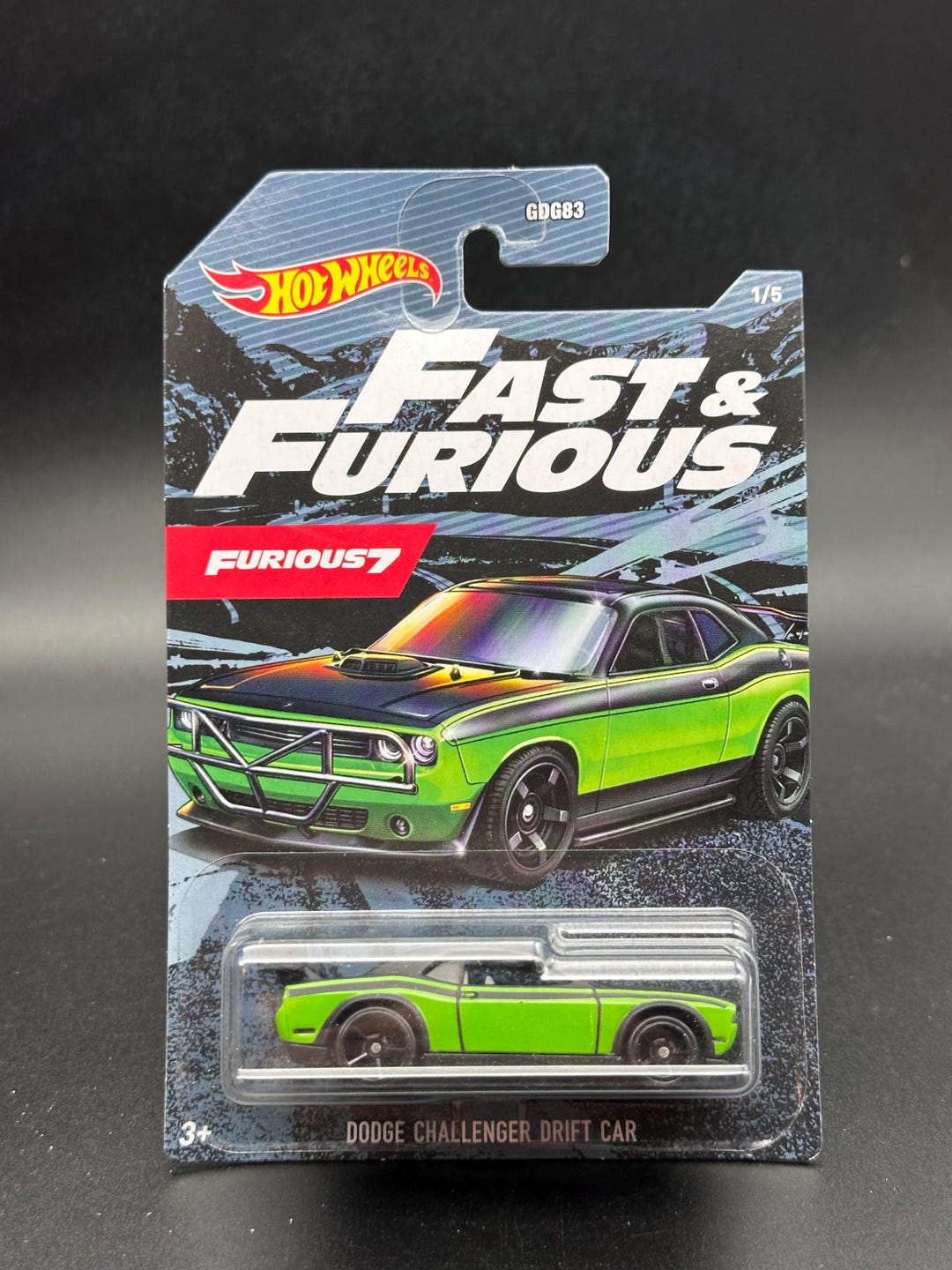 Dodge Challenger Drift Car Muscle Diorama Toy Collectible Miniature ...
