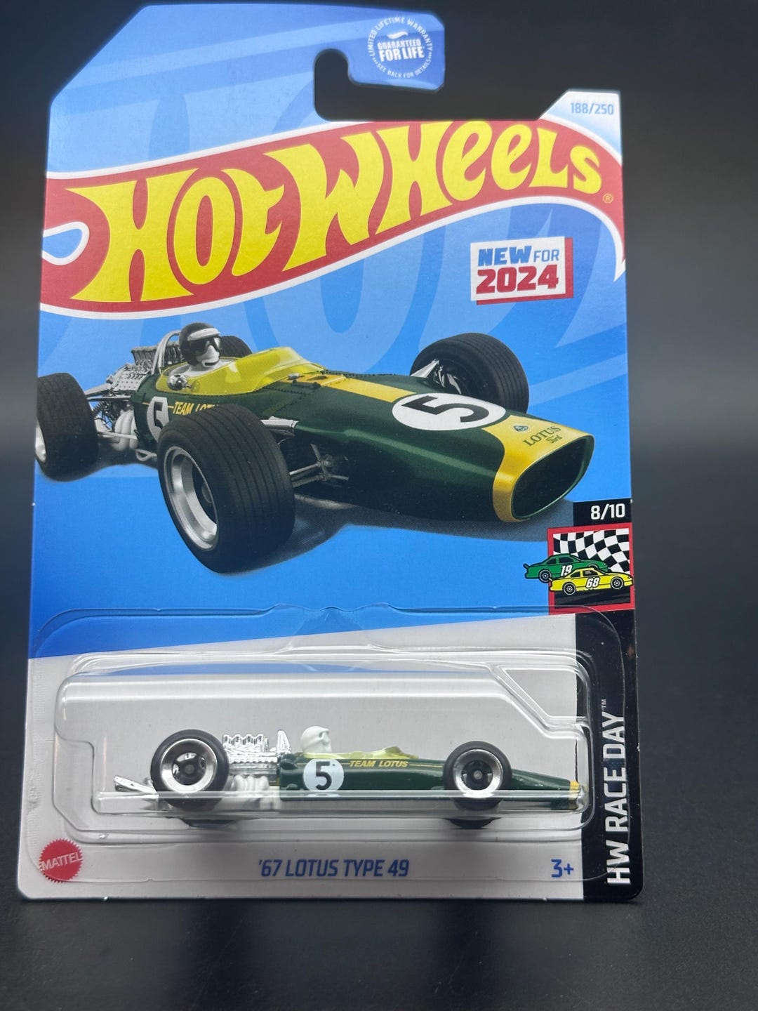 67 Lotus Type 49 Sports F1 Formula Toy Super Car Collection Die-cast ...