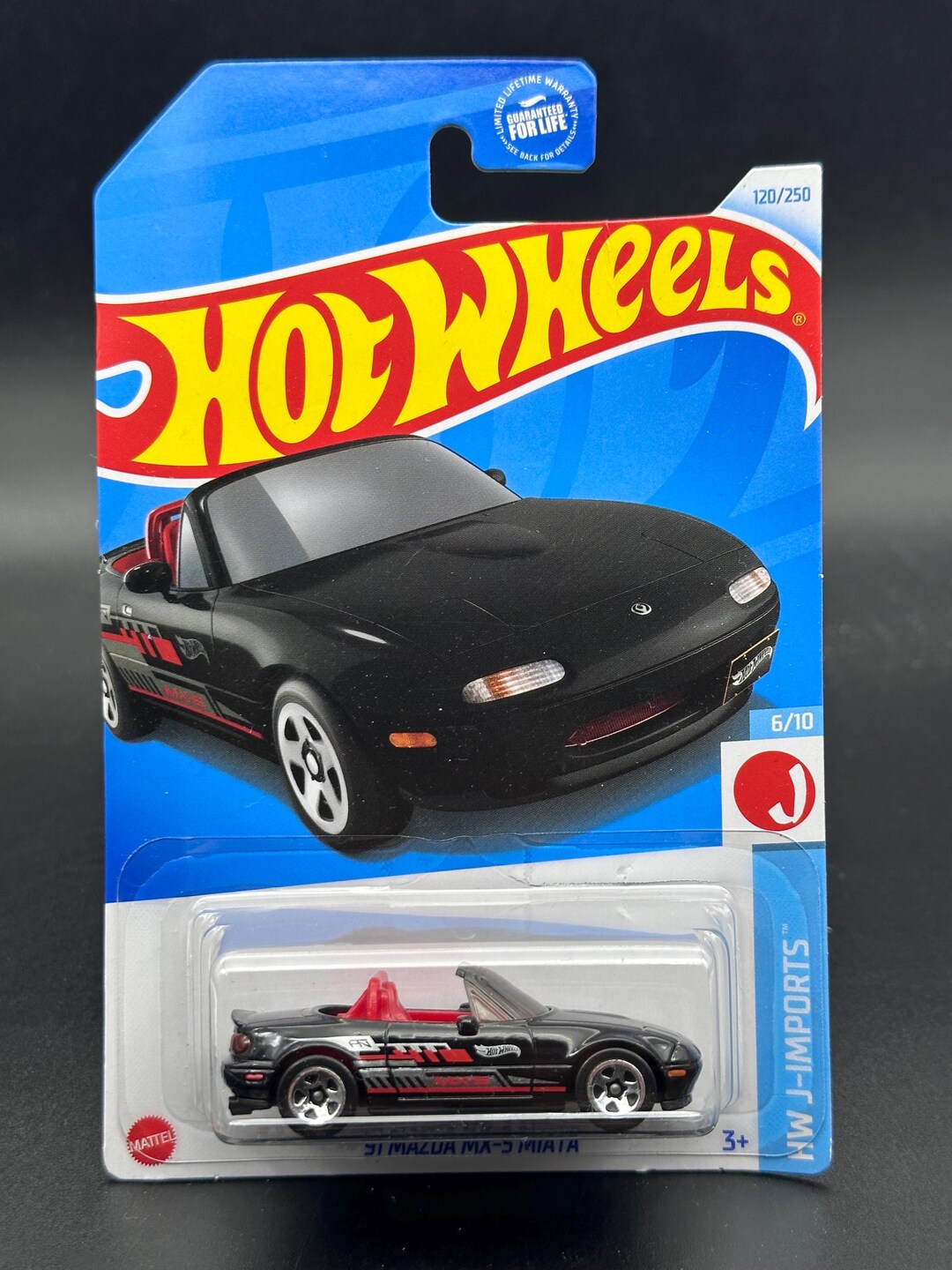 HW 1991 Mazda Miata MX-5 Convertible Diorama Car Model Display Gift ...