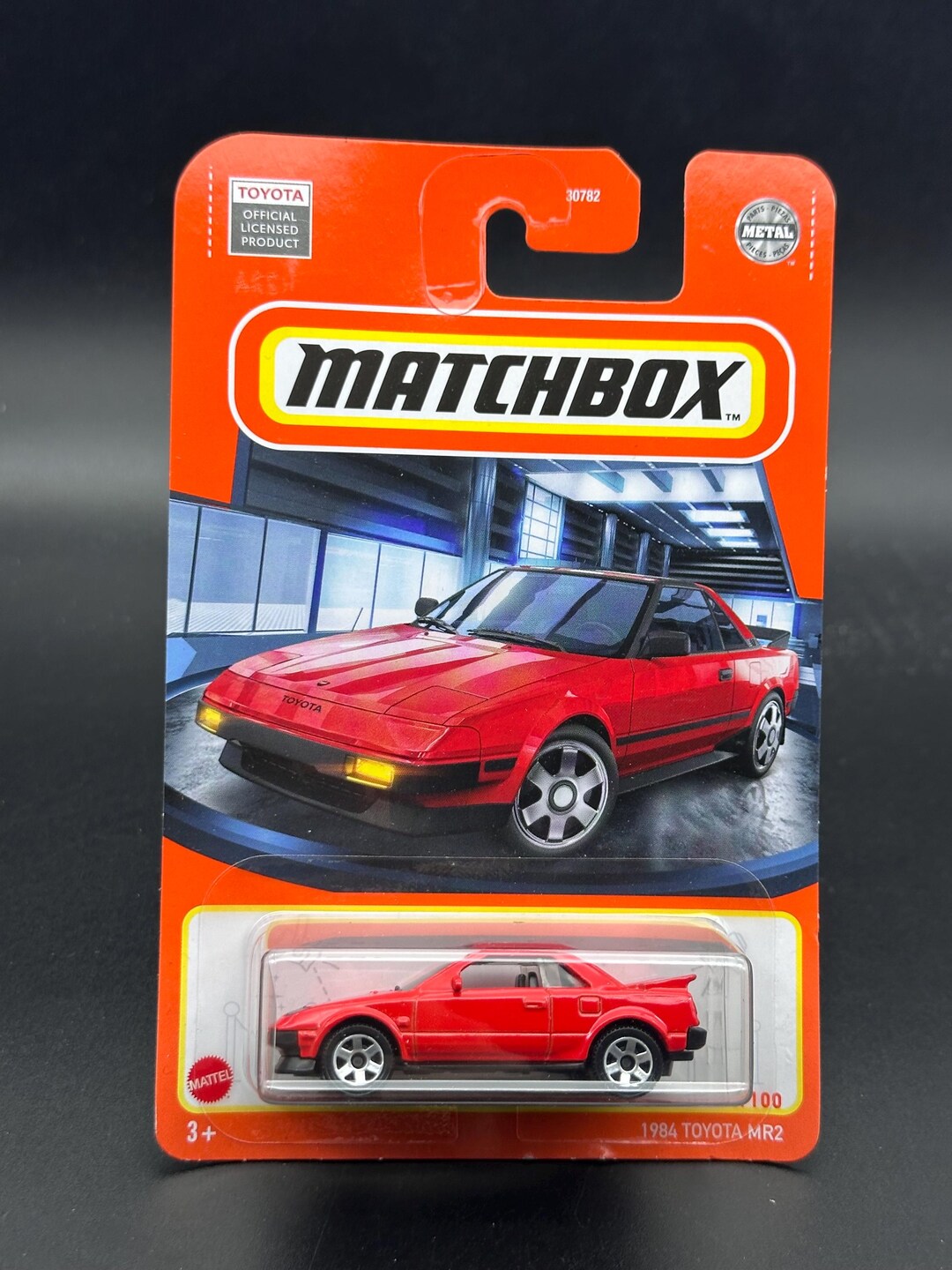 1:64 1984 Toyota MR2 Car Diorama Toy Collectible Miniature Display Gift ...