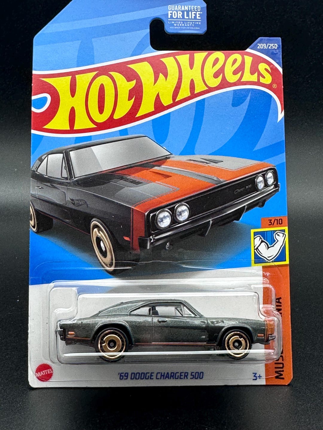 1969 Dodge Charger 500 Mopar Diorama Car Model Display Gift Miniature ...