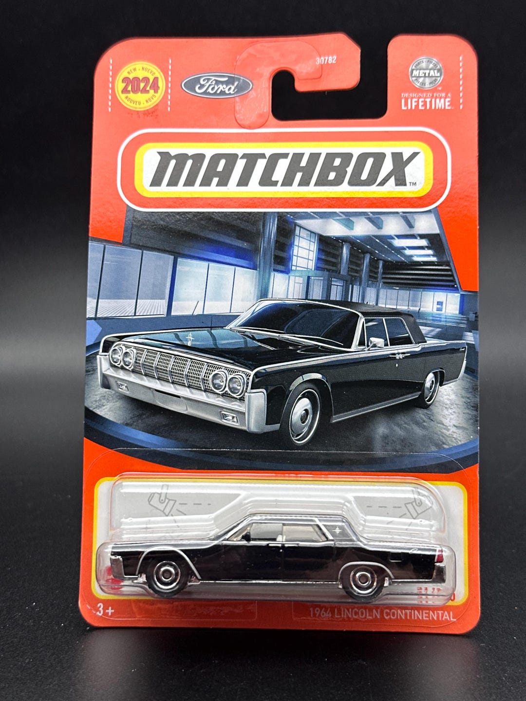 Matchbox 1964 Lincoln Continental Diorama Car Model Display Gift ...