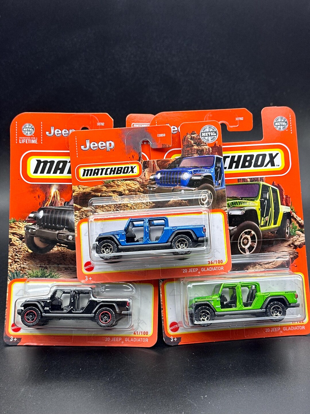 1:64 2020 Jeep Gladiator Truck Offroad Diorama Toy Collectible ...