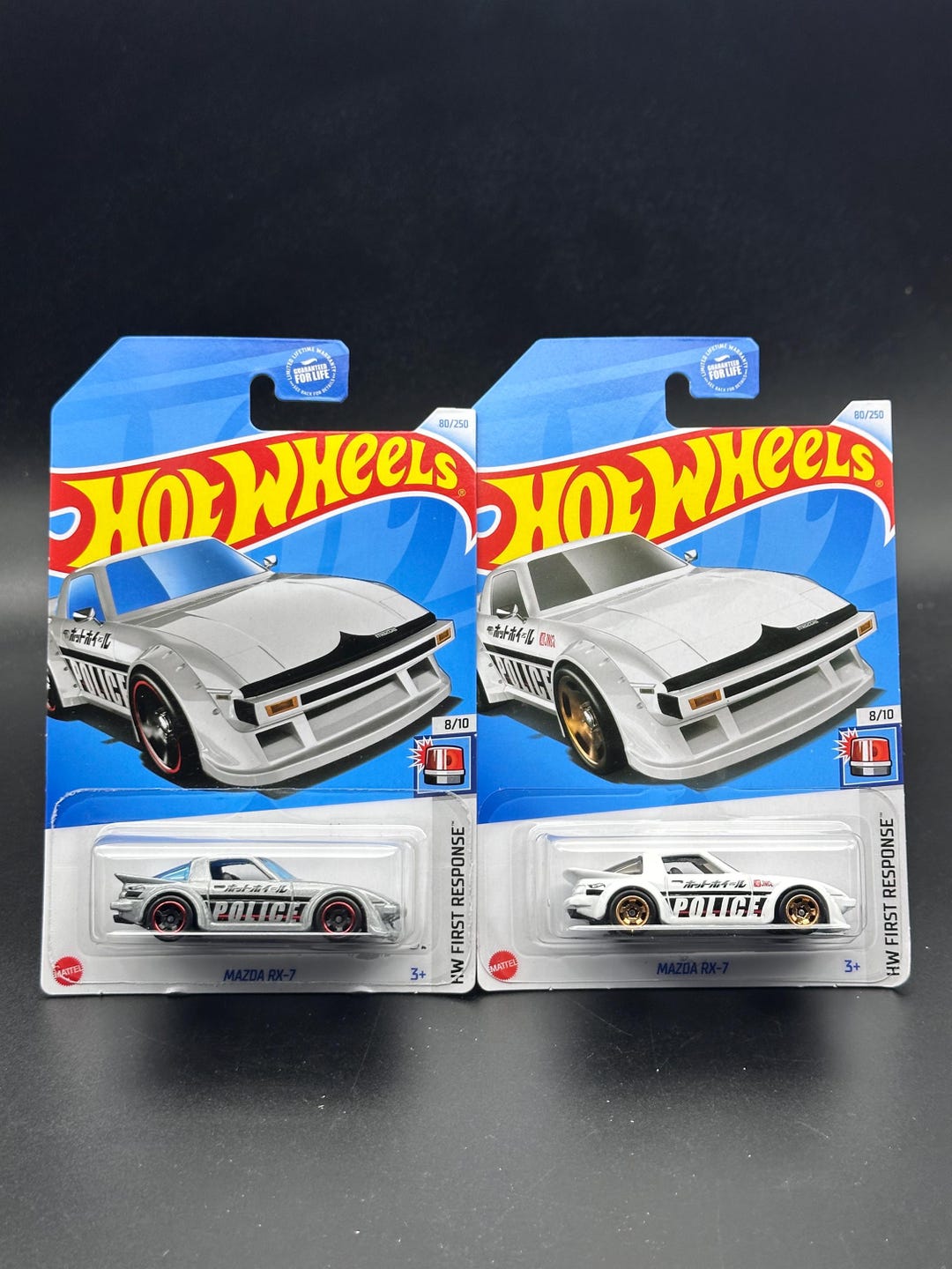 Classic Mazda Rx7 1st Gen Police JDM HW Stuffer Toy Car Collection Die ...