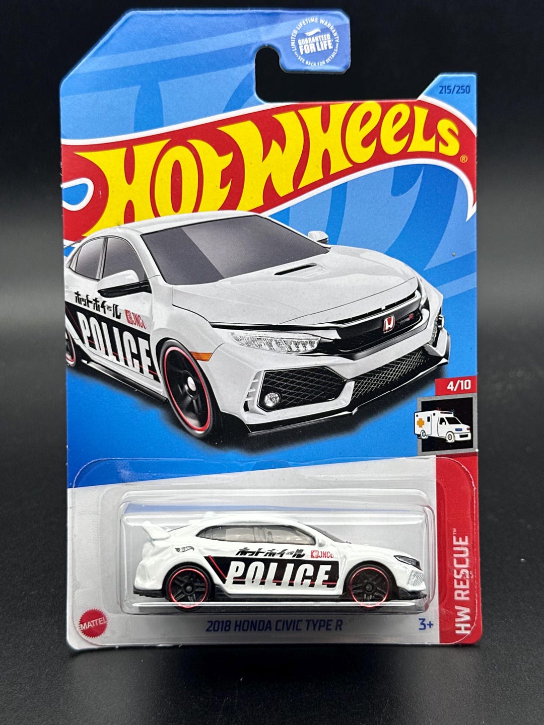 2018 Honda Civic Type R Car Diorama Toy Collectible Miniature Display ...