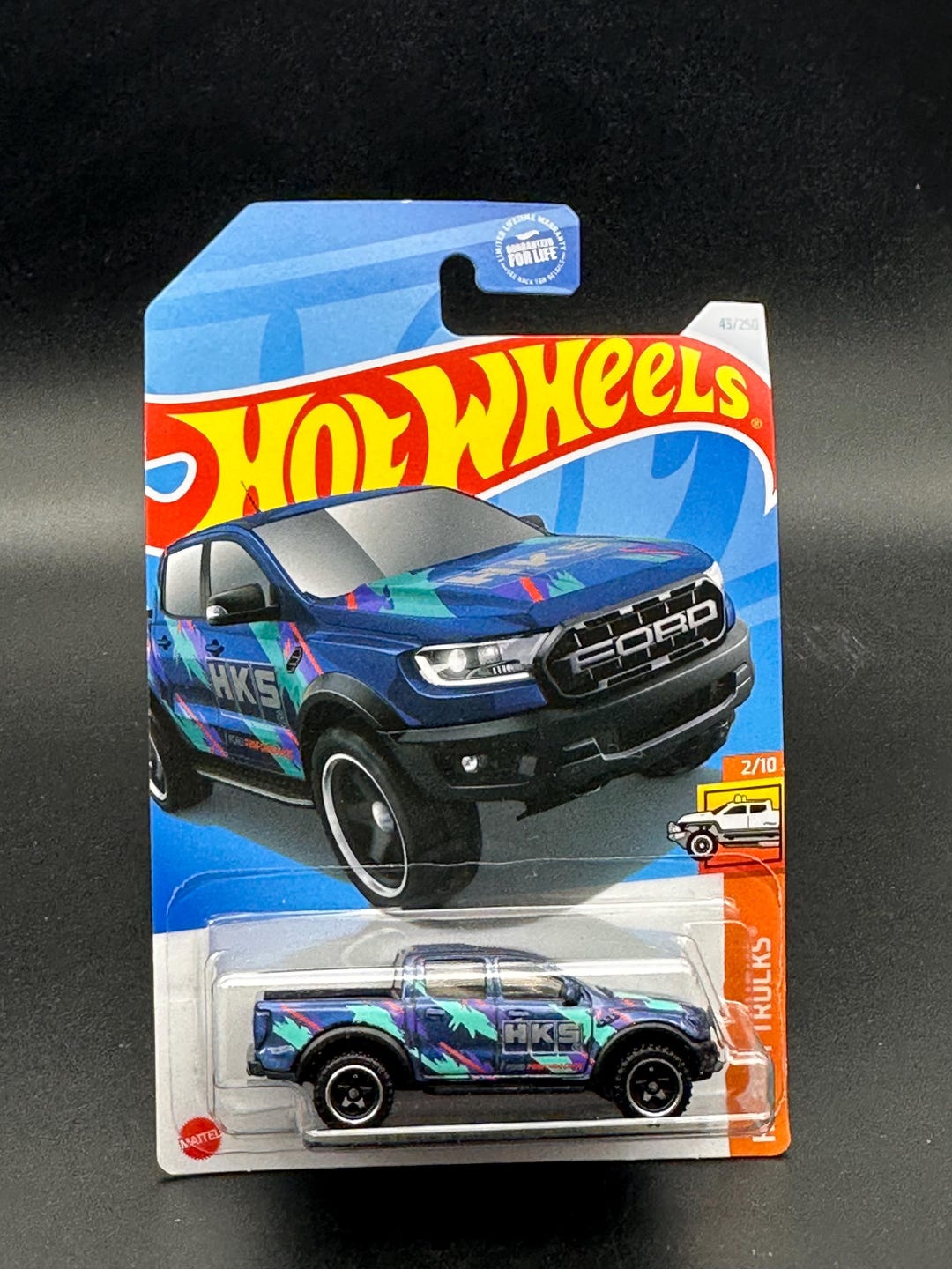2019 Ford Ranger Raptor HKS Pickup Truck Diorama Car Model Display Gift ...