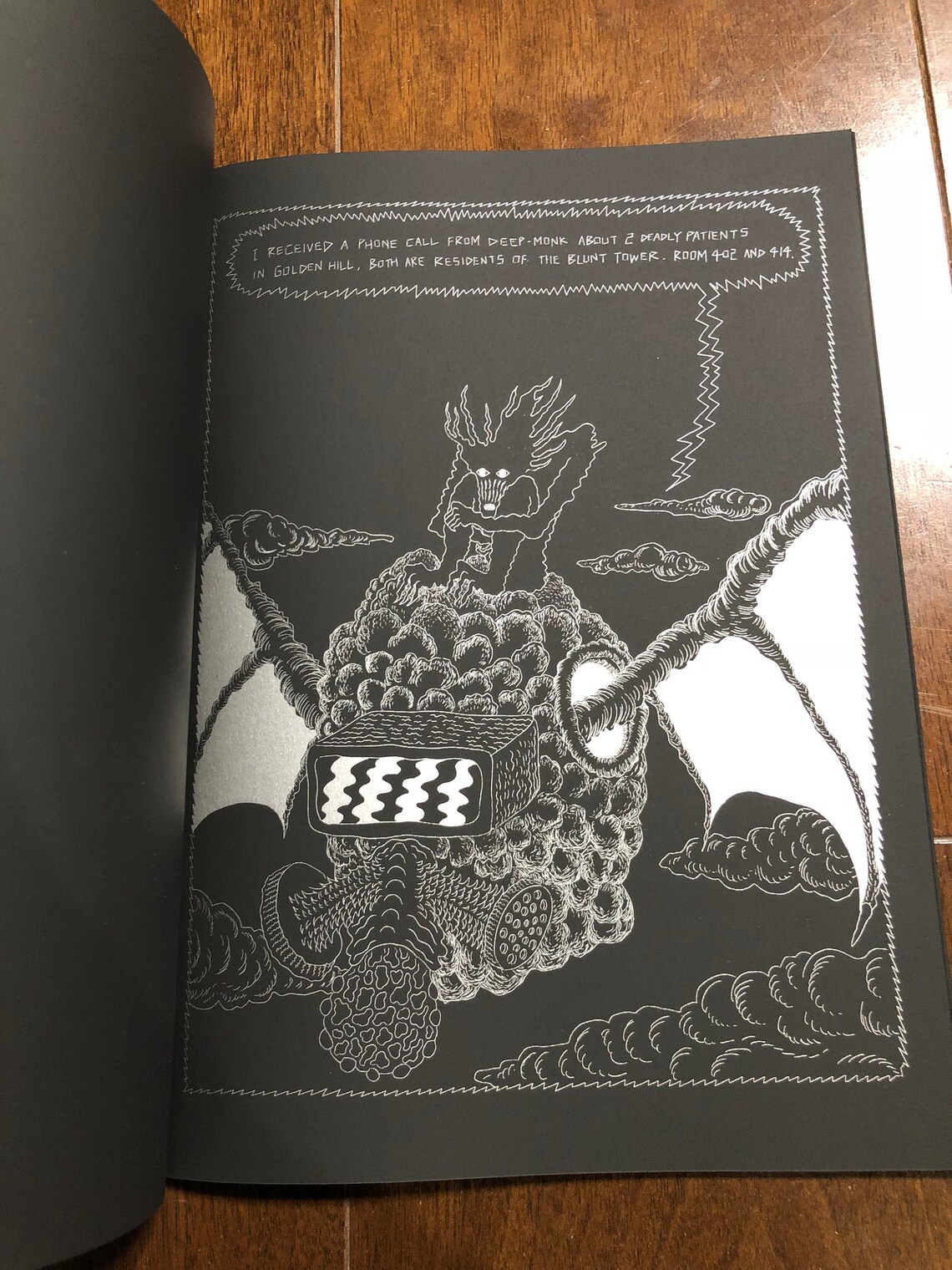 Dimensional Flats Comic Book/ Originally Etched Into Scratchboard ...