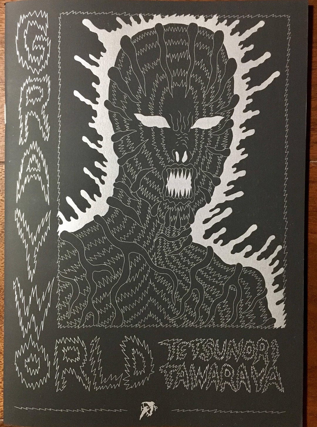 Grayworld Comic Book/ Originally Etched Into Scratchboard/ PLIKE Black ...