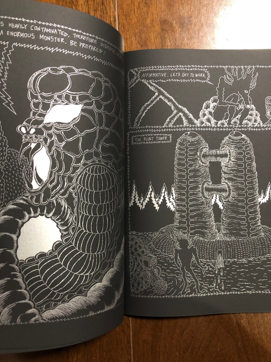 Dimensional Flats Comic Book/ Originally Etched Into - Etsy