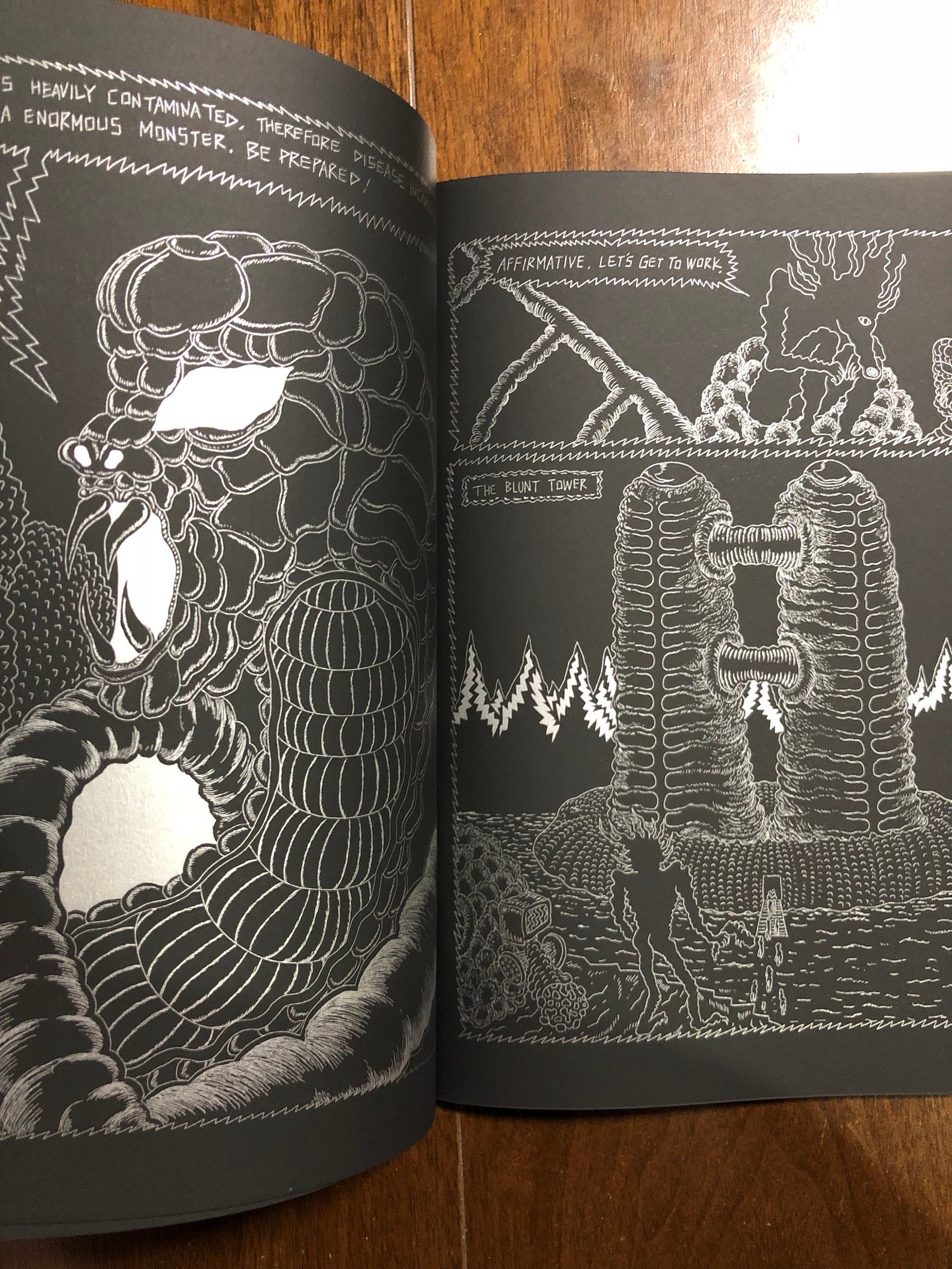 Dimensional Flats Comic Book/ Originally Etched Into - Etsy