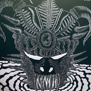 Skull Rider Comic Poster UNFOLDED 26.7" X 37.8" (680mm X 960mm) Lmtd ...