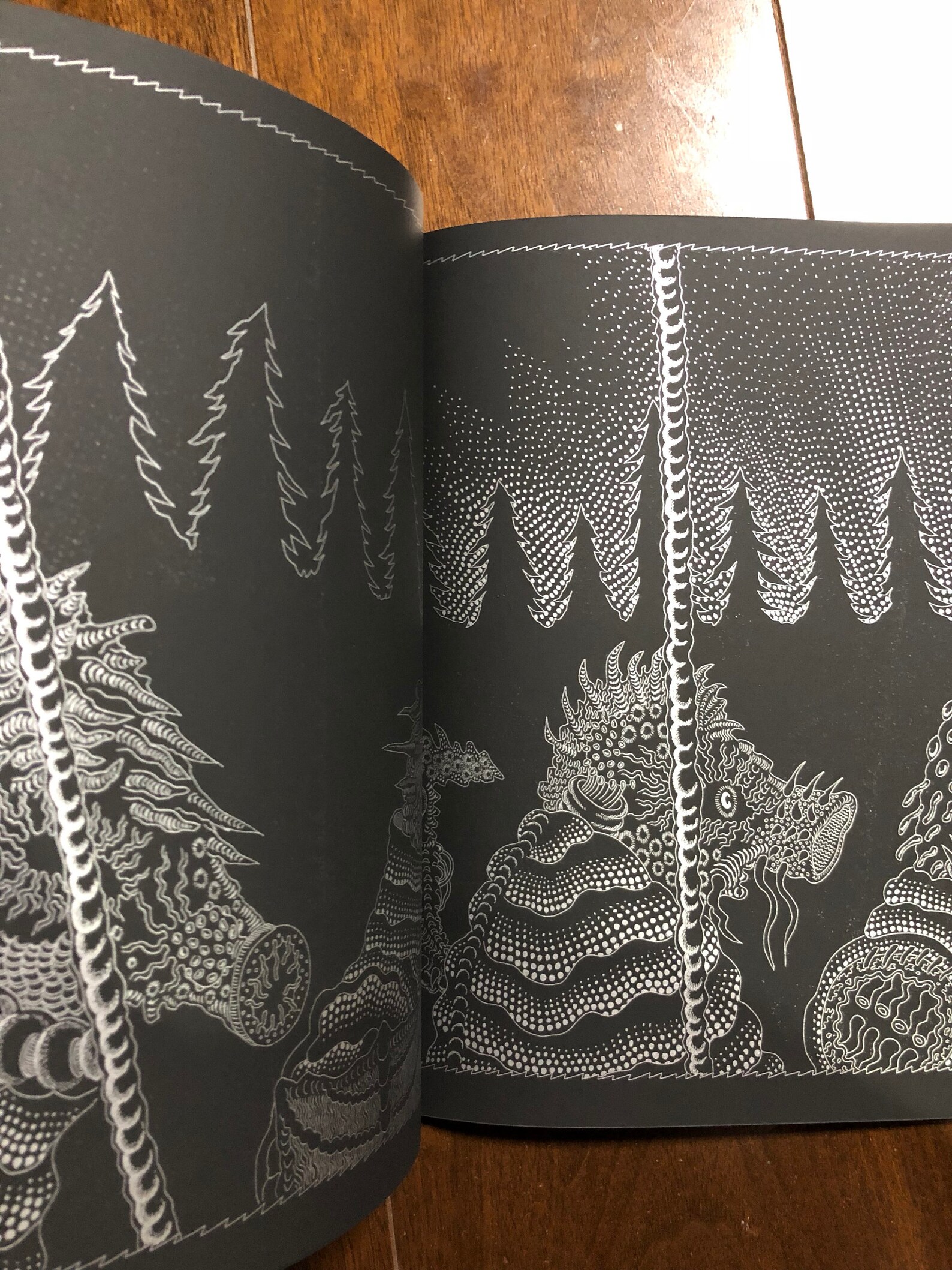 Dimensional Flats Comic Book/ Originally Etched Into Scratchboard ...