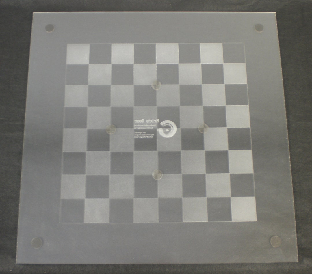 Chess/checkers/go/othello/reversi/backgammon Board - Acrylic - Etsy