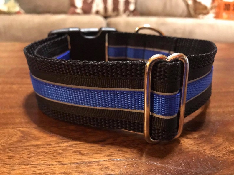 Thin Blue Line Dog Collar - Etsy Canada