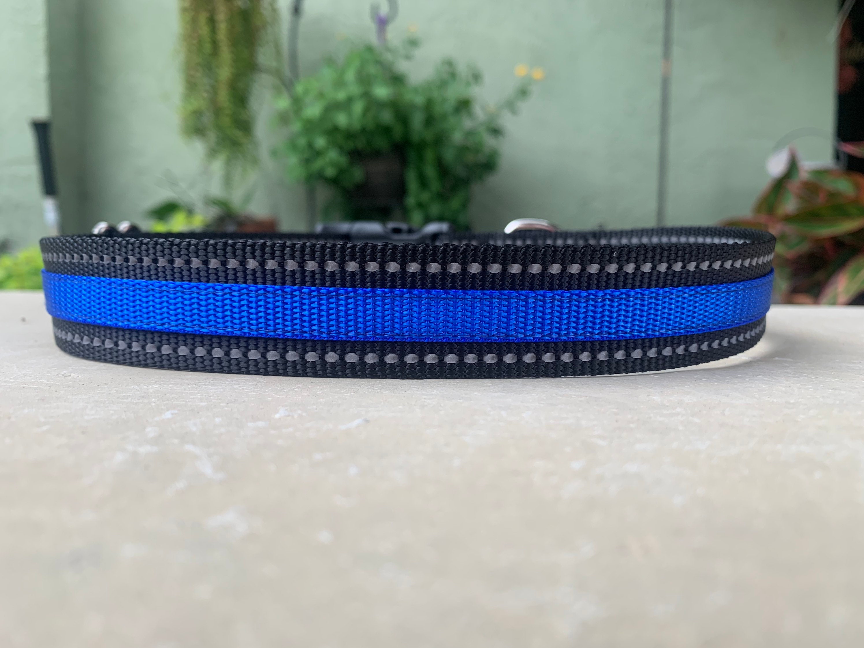 Thin Blue Line Dog Collar - Etsy Canada