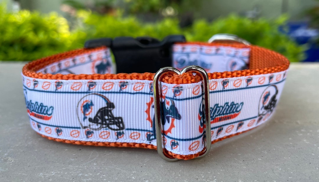 Florida Dolphins Dog Collar - Etsy Singapore