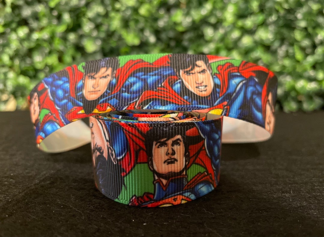 Superhero Cartoon Inspired Dog Collar - Etsy