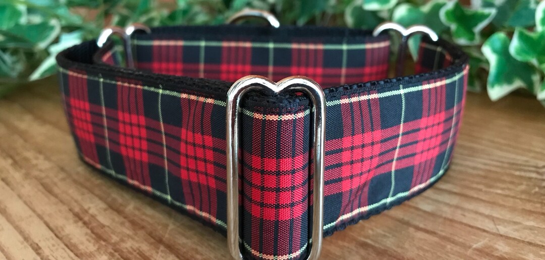 Red Plaid Collar - Etsy