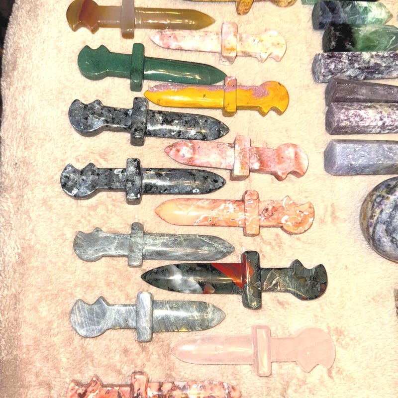 Crystal Dagger - Etsy