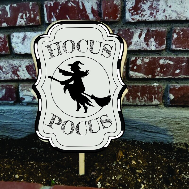 Hocus Pocu Yard Art - Etsy