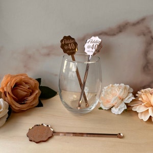 Engraved Drink Stirrers | Drink Stir Stick | Swizzle Stick | Cocktail ...