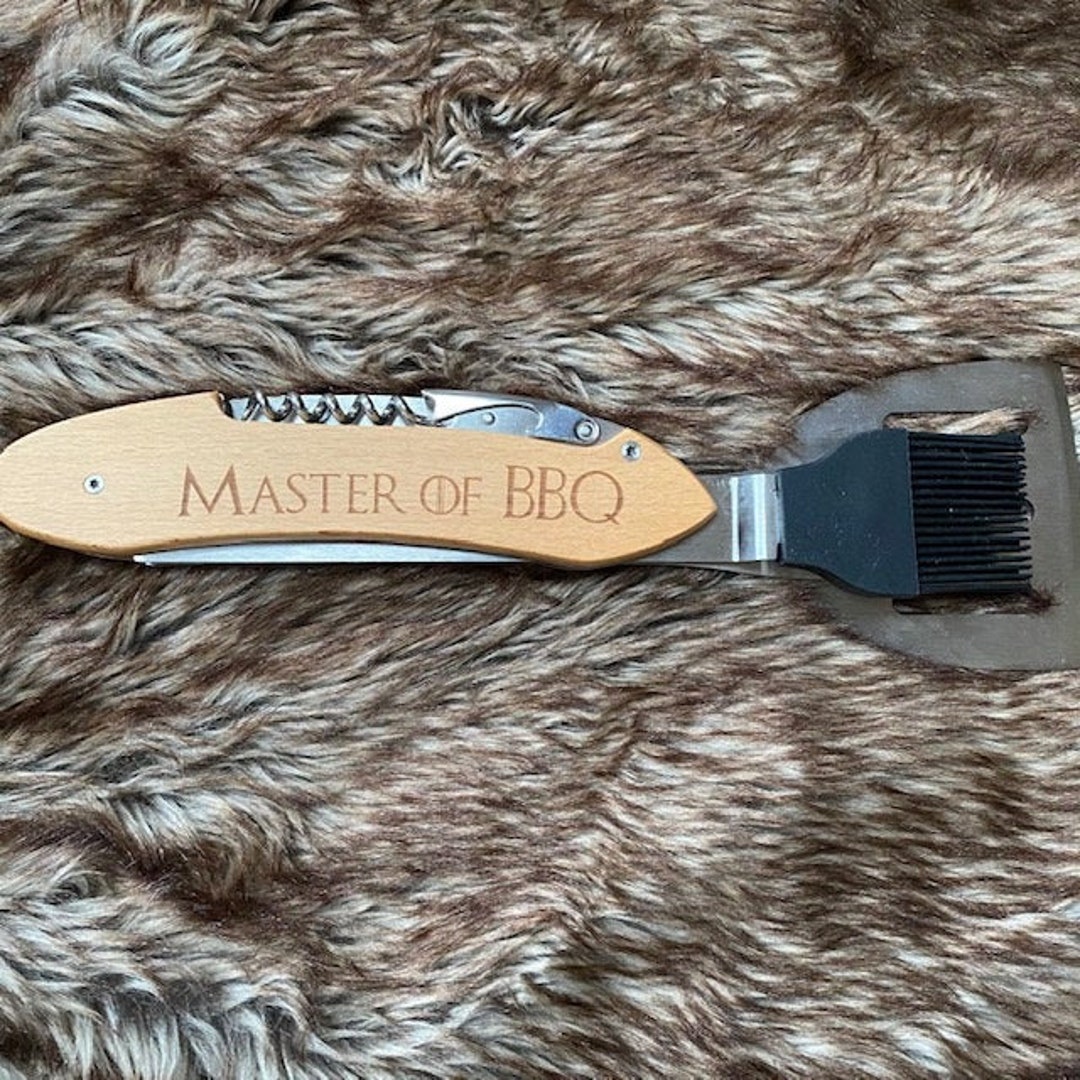 Personalized 5-in-1 BBQ Tool BBQ Tools Custom BBQ Gift Customized Gift ...