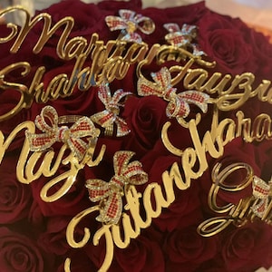 Acrylic Placeholders, Mirror Acrylic Placeholders, Wedding Decor ...