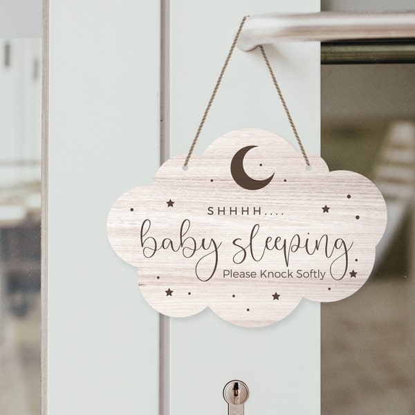 Baby Sleeping Sign - Etsy