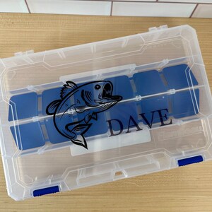 Custom Tackle Box UV Printed Tackle Box Father's Day Father's Day Gift ...