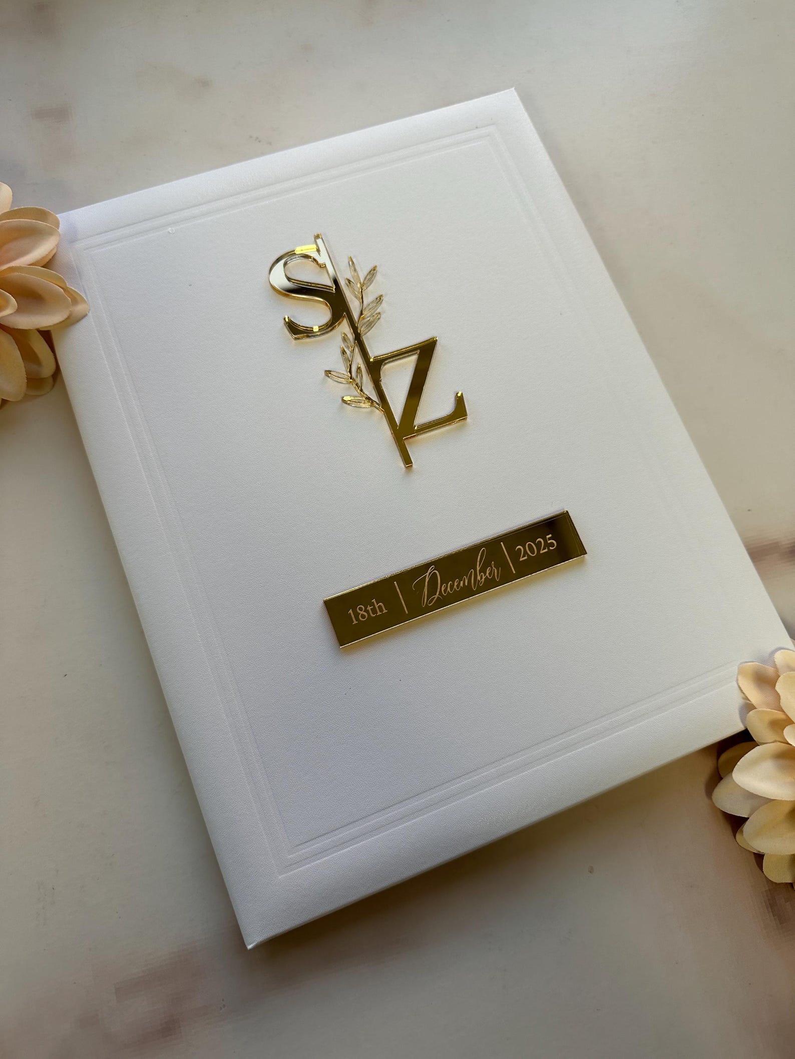 Islamic Nikkah Certificate Keepsake | Marriage Contract for Bride ...