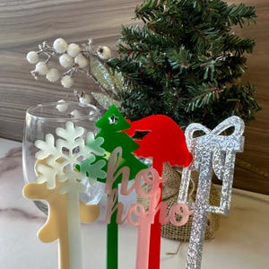 Christmas Party Drink Stirrers, Christmas Stir Sticks, Holiday Party ...