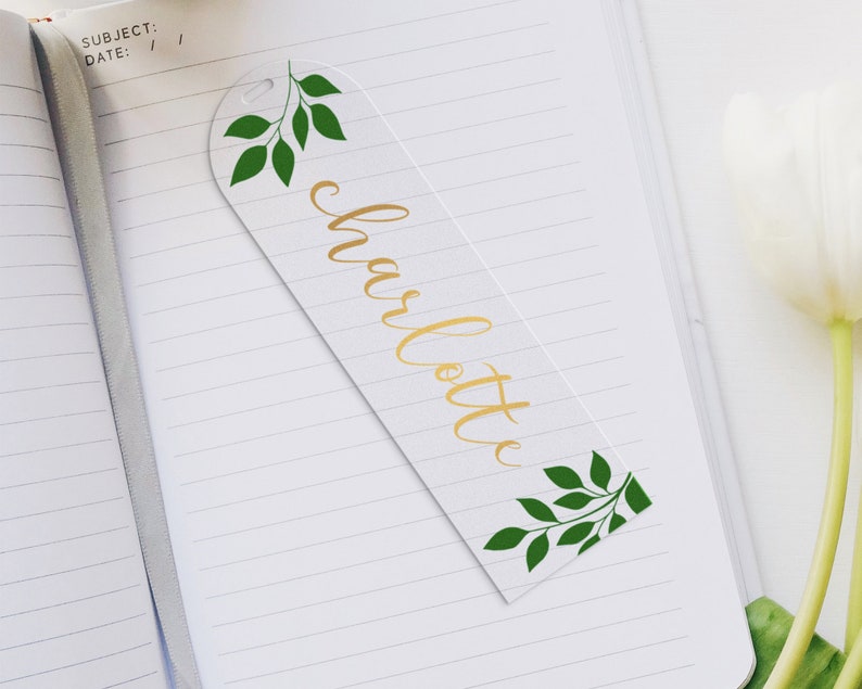 Personalized Acrylic Bookmark Name Bookmarks Personalized - Etsy