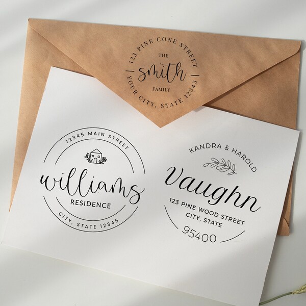 Address Stamp - Etsy