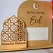 Countdown Until Eid Sign, Ramadan Day Sign, Eid Countdown Sign, Ramadan ...