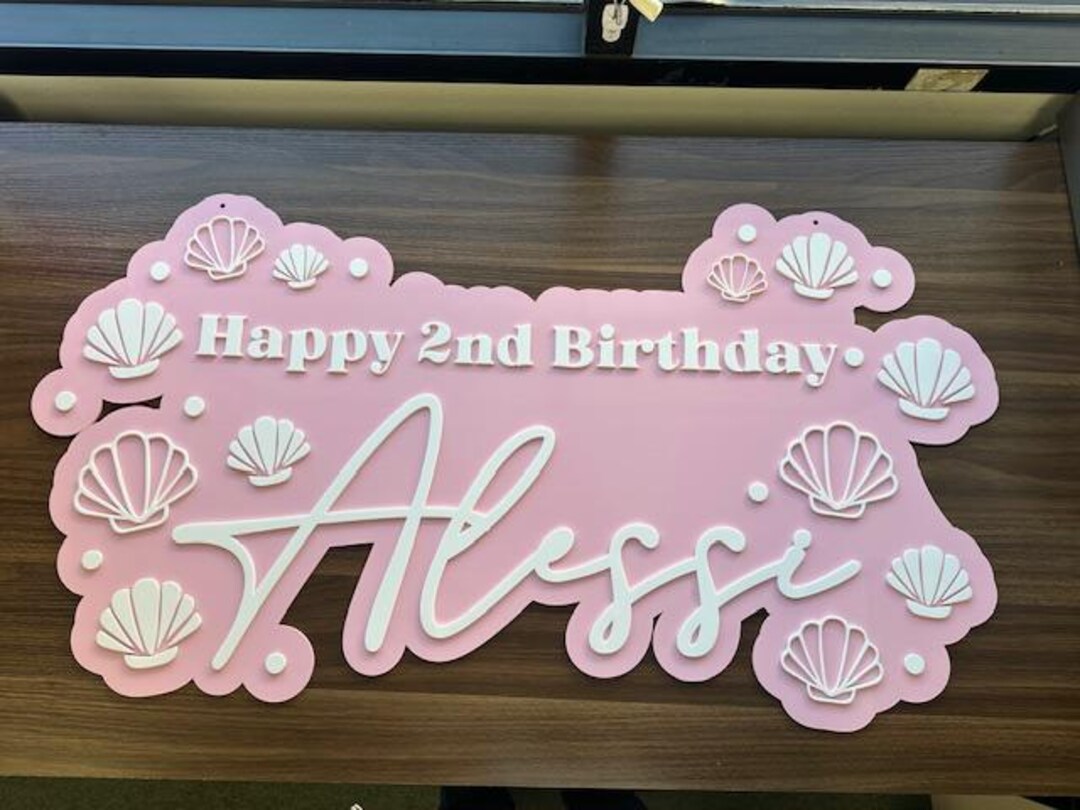 Backdrop Name Sign, Birthday Backdrop Sign, Custom Name Backdrop ...