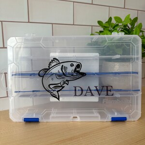 Custom Tackle Box UV Printed Tackle Box Father's Day Father's Day Gift ...